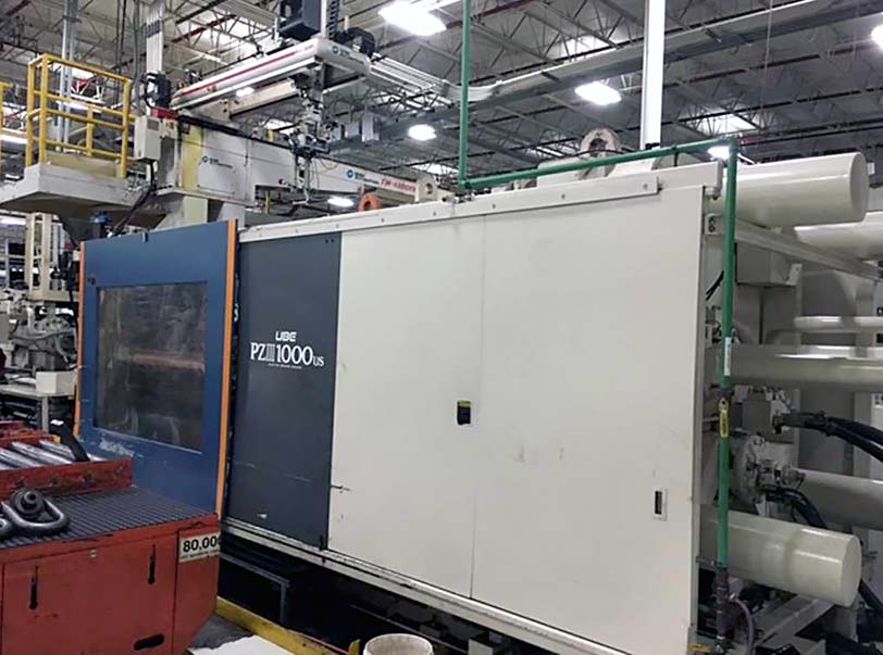 2000 1000 ton Used UBE Injection Molding Machine For Sale - Model PZIII ...