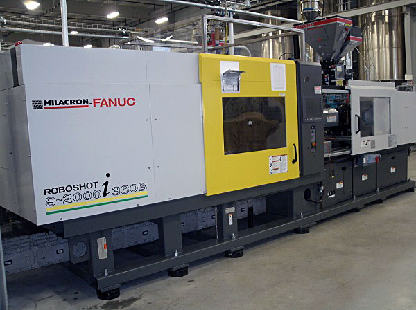 2009 330 ton Cincinnati Roboshot Injection Molding Machine For Sale ...